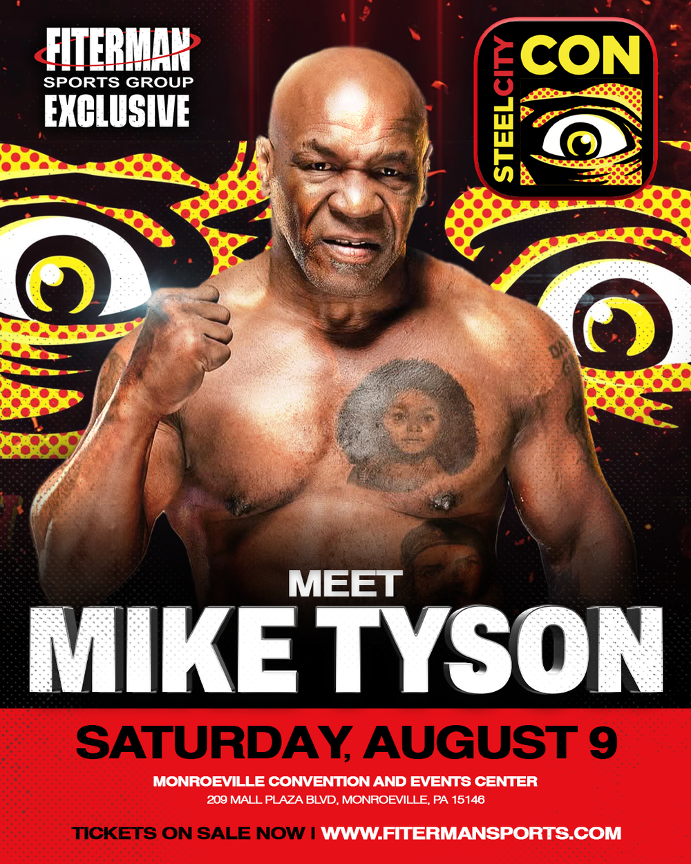 Mike Tyson - Upcoming Events